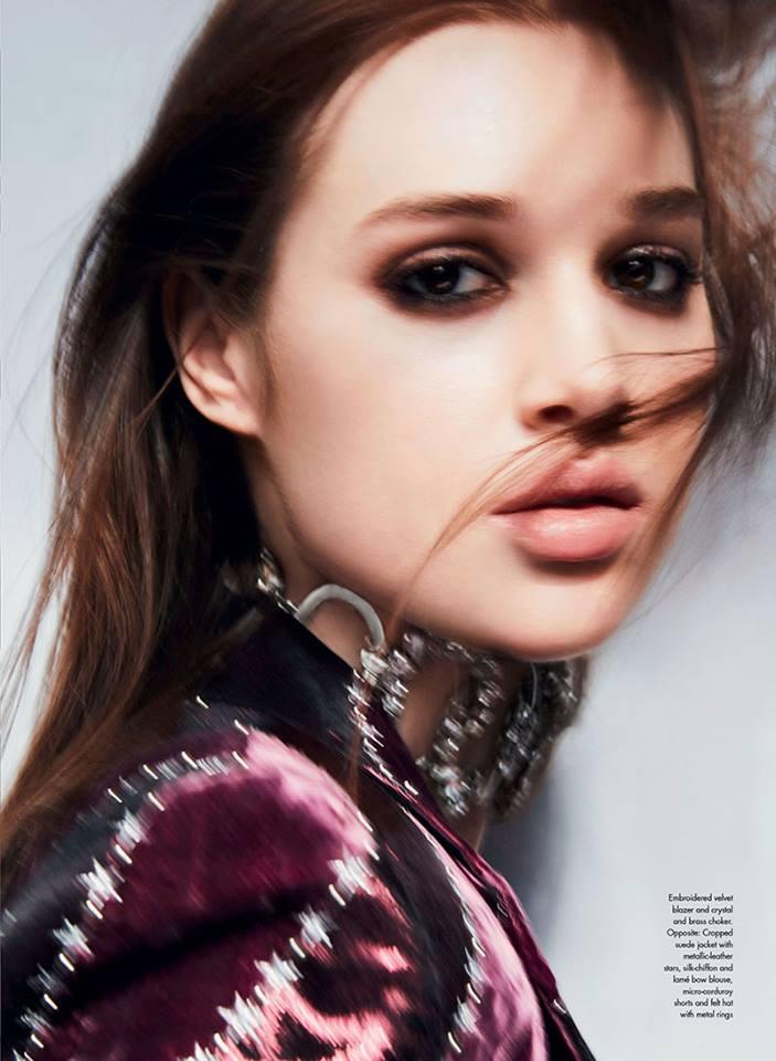 Anais Pouliot for ELLE Canada x SAINT LAURENT | Folio Management
